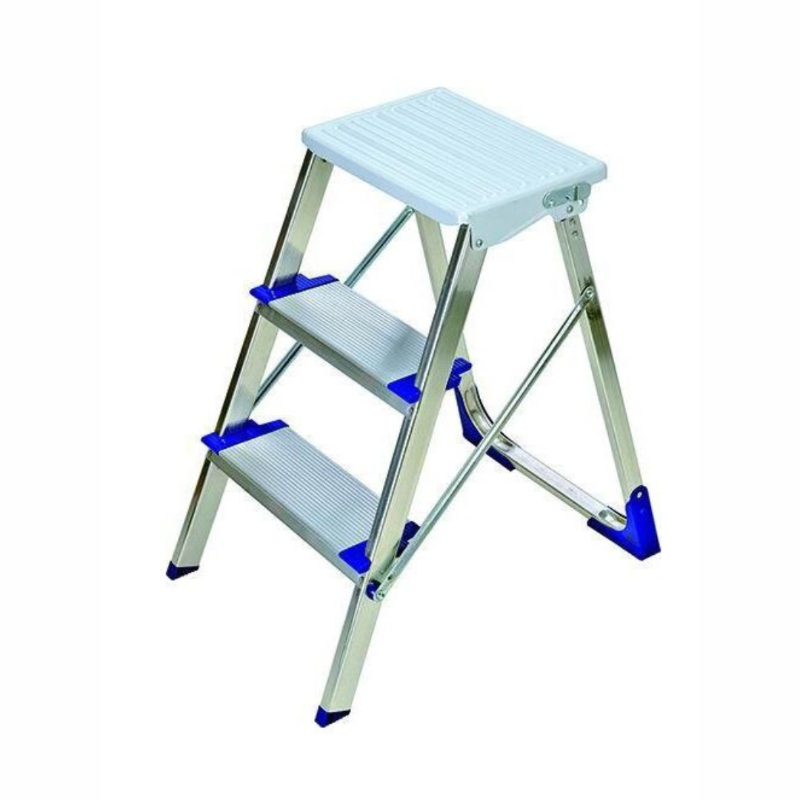 Escabeau plateforme en aluminium un seul plan de montée – Ami-hauteur.com